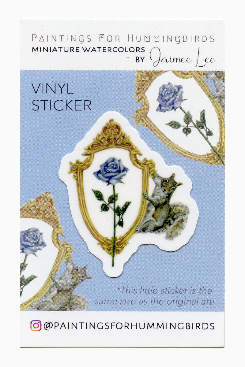 "Peanuts And Romance" Vinyl Sticker – Paintings For Hummingbirds